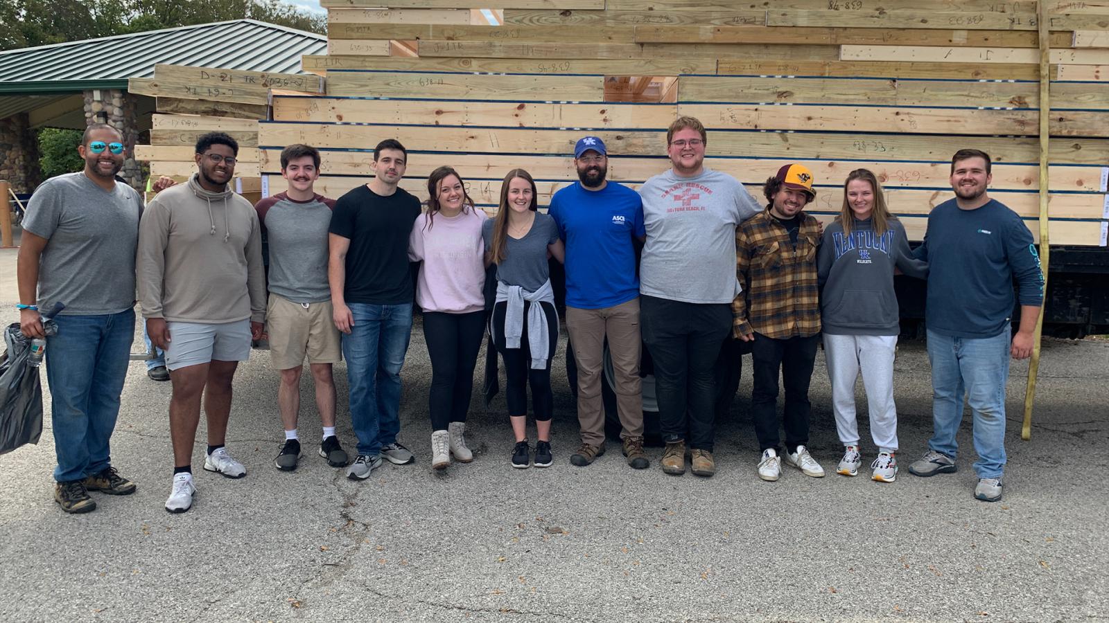 Civil Engineering Students Partner with Habitat for Humanity | Civil ...